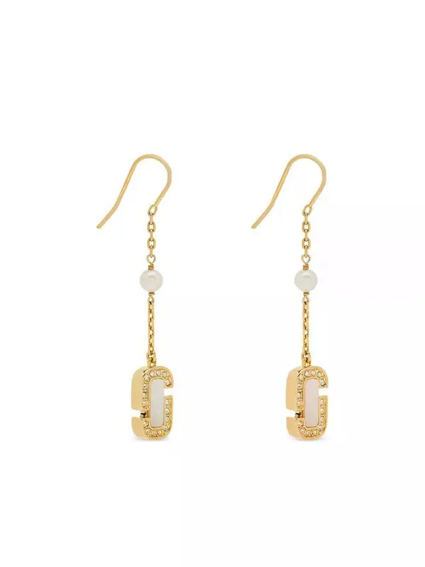Marc Jacobs The Mother Of Pearl J Marc Luxe Drop Earrings