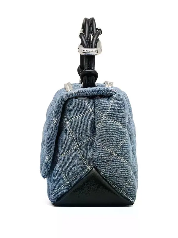 Marc Jacobs Quilted Denim Shoulder Bag - Blue