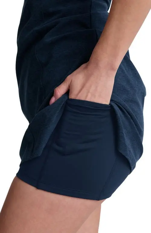 Beyond Yoga Spacedye Active Minidress - Nocturnal Navy