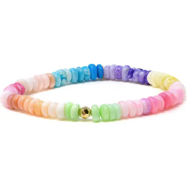 Anzie Boheme Multicolor Opal Beaded Bracelet - Rainbow
