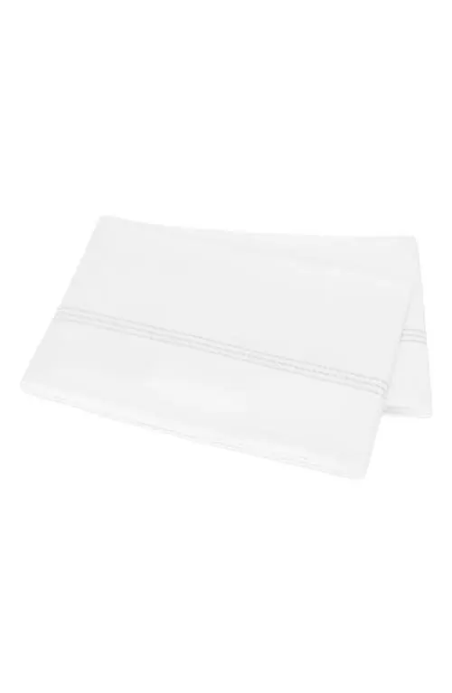 MATOUK Amara Triple Pearl Flat Sheet - White
