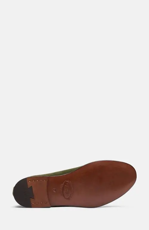 SCAROSSO Nele Loafers - Green- Suede