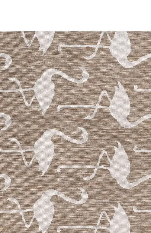 JONATHAN Y Liana Casual Coastal Flamingos Two-tone Indoor/outdoor Area Rug - Beige/white