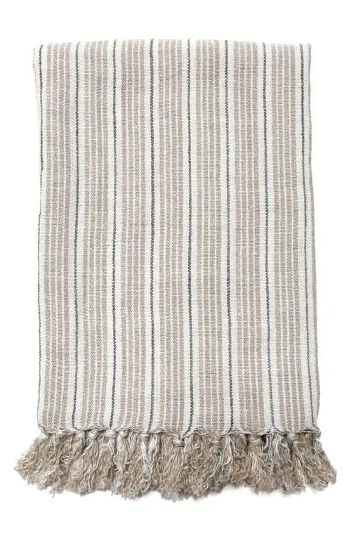 POM POM AT HOME Newport Throw Blanket - Blue