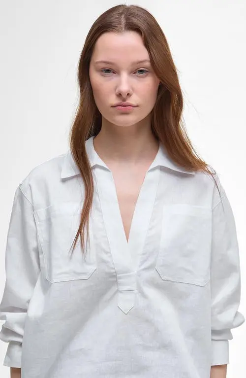 Barbour Cecile Cotton-linen Shirt