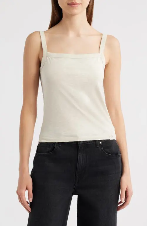 Rag & Bone Slub Cotton Square Neck Tank