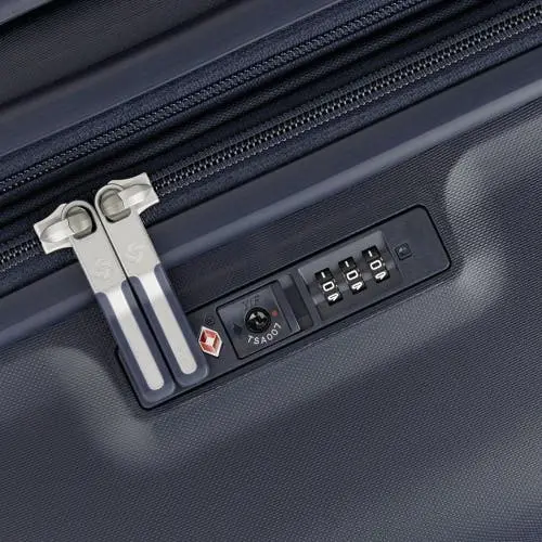 SAMSONITE Elevation Plus Large Checked Spinner Luggage - Midnight Blue