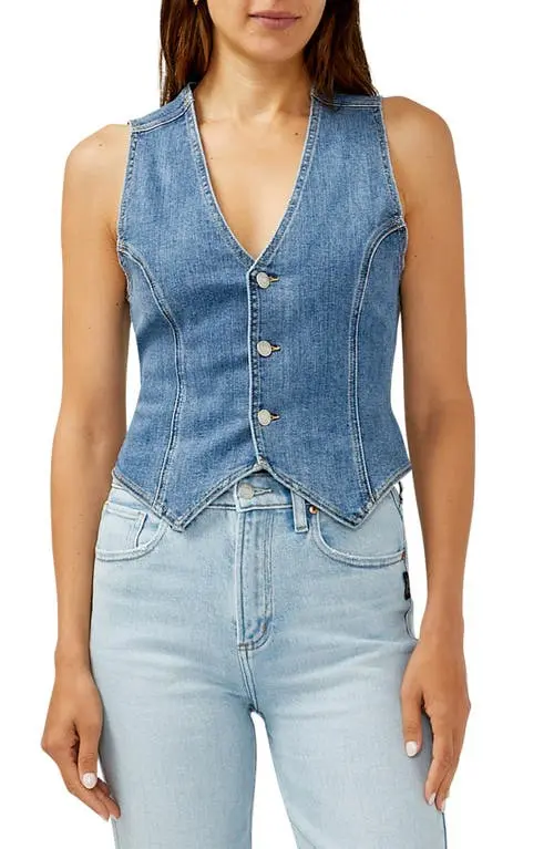 SILVER JEANS CO. Classic Denim Vest