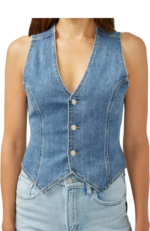 SILVER JEANS CO. Classic Denim Vest