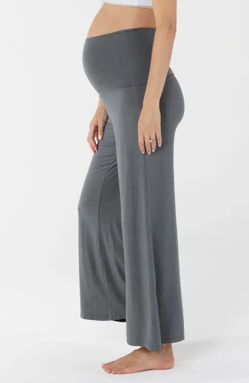 ANGEL MATERNITY Wide Leg Maternity Lounge Pants