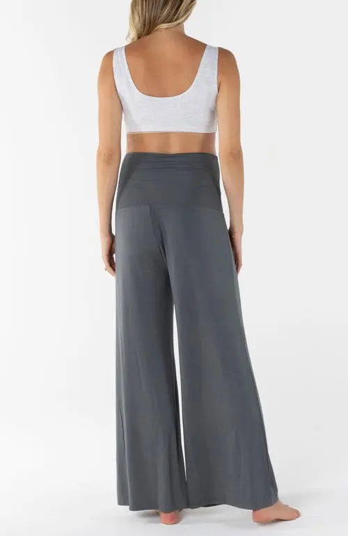 ANGEL MATERNITY Wide Leg Maternity Lounge Pants