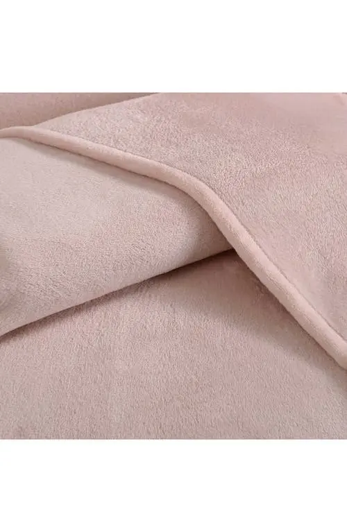 CALVIN KLEIN HOME Core Plush Blanket - Pastel Pink
