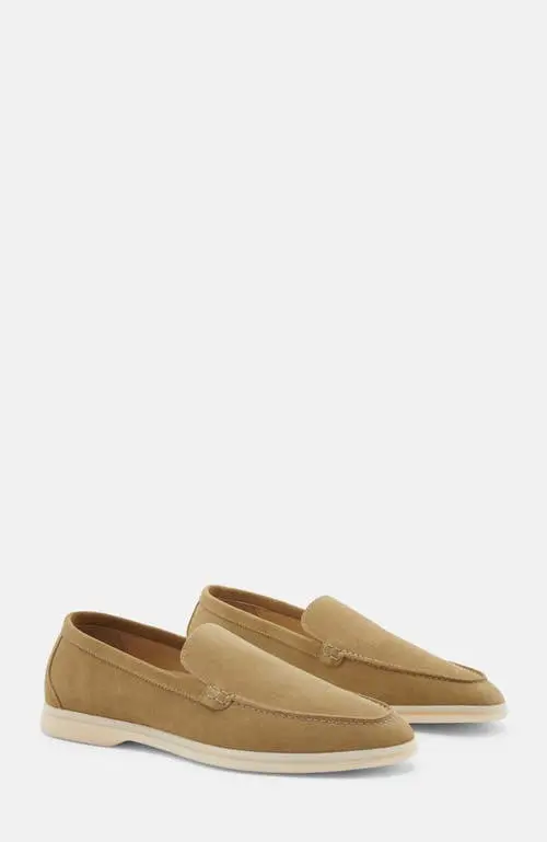 SCAROSSO Ludovico Loafers - Beige Suede