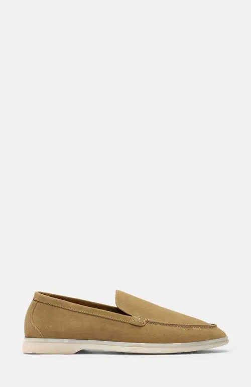 SCAROSSO Ludovico Loafers - Beige Suede