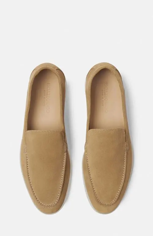 SCAROSSO Ludovico Loafers - Beige Suede