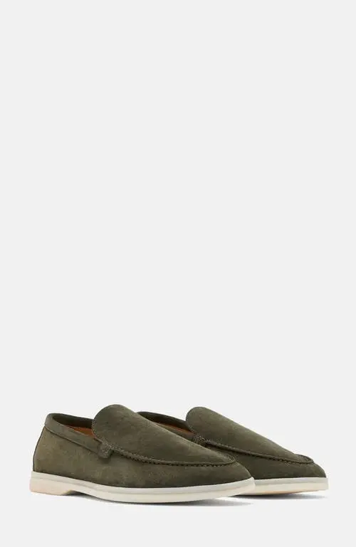 SCAROSSO Ludovico Loafers - Olive - Suede