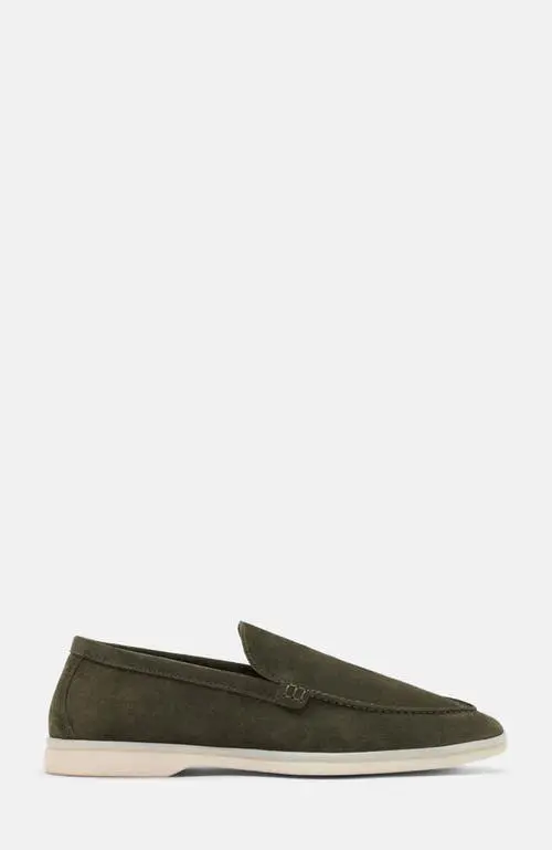 SCAROSSO Ludovico Loafers - Olive - Suede