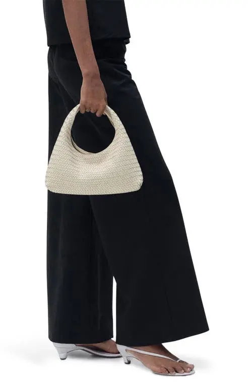 Mango Wide-leg Cropped Trousers