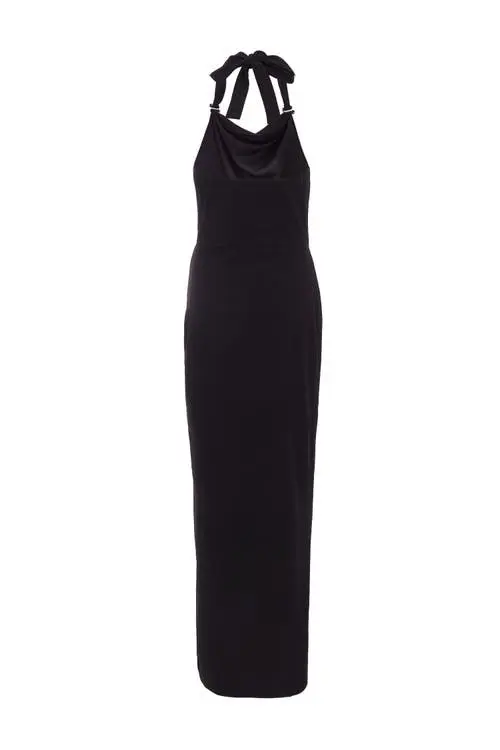 stella halter maxi dress ANDAMANE Women's Stella Pl Ea Abito - Blue main image 1