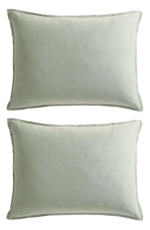 CALVIN KLEIN HOME Modern Cotton Blend Comforter & Sham Set - Pastel Green