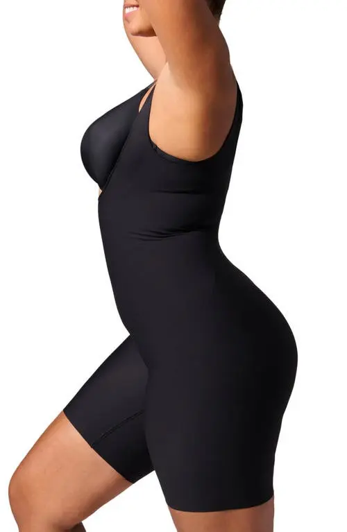 Simone Perele Story Open-bust Shaper Bodysuit - Black