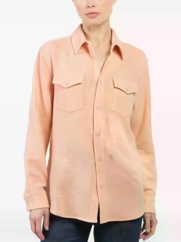 GOD'S TRUE CASHMERE Cashmere Shirt - Pink