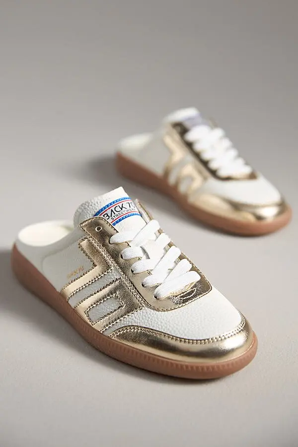 BACK 70 Easter Mule Sneakers - Metallic Gold
