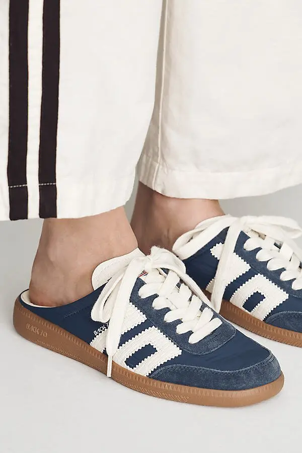 BACK 70 Mule Sneakers - Navy