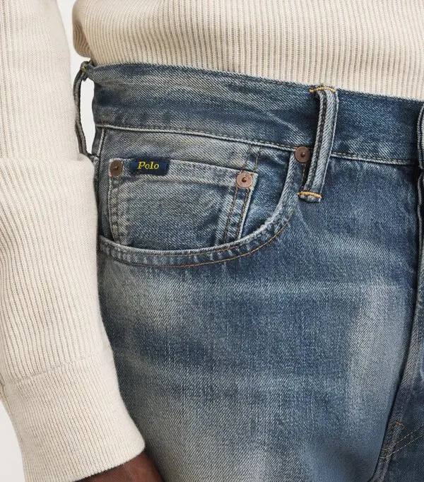 Polo Ralph Lauren Heritage Straight Distressed Jeans