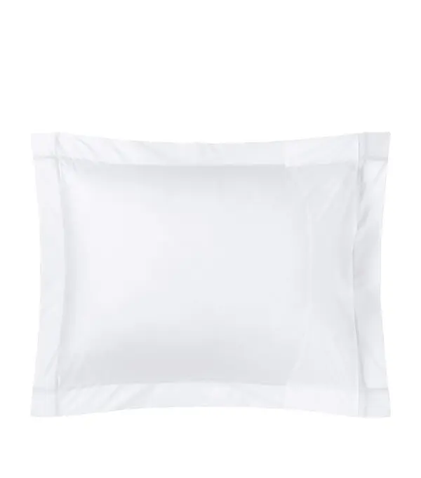 YVES DELORME Pima Cotton Athena Oxford Pillowcase - Blue