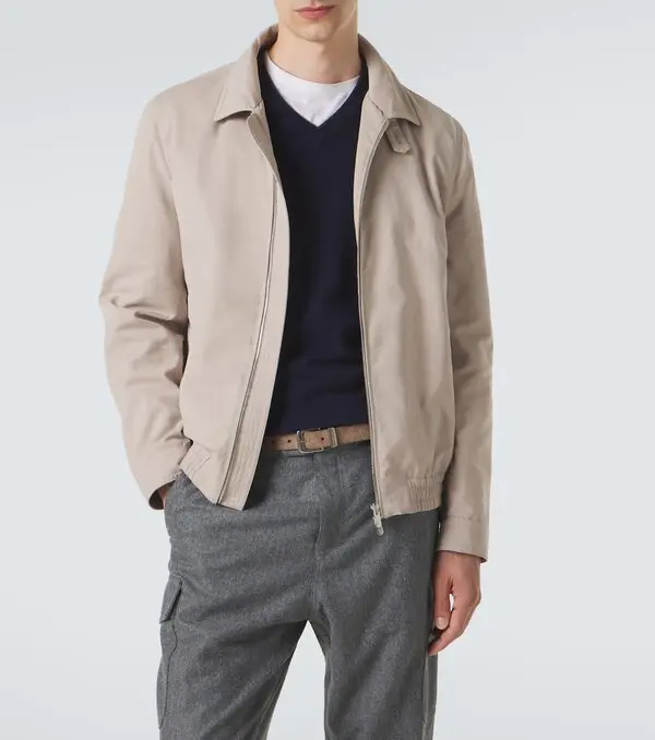 Brunello Cucinelli Technical Jacket - Beige
