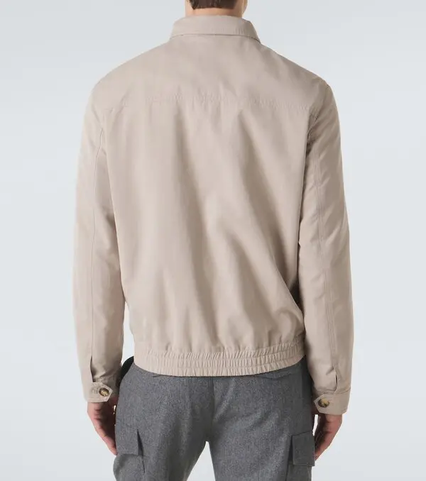 Brunello Cucinelli Technical Jacket - Beige