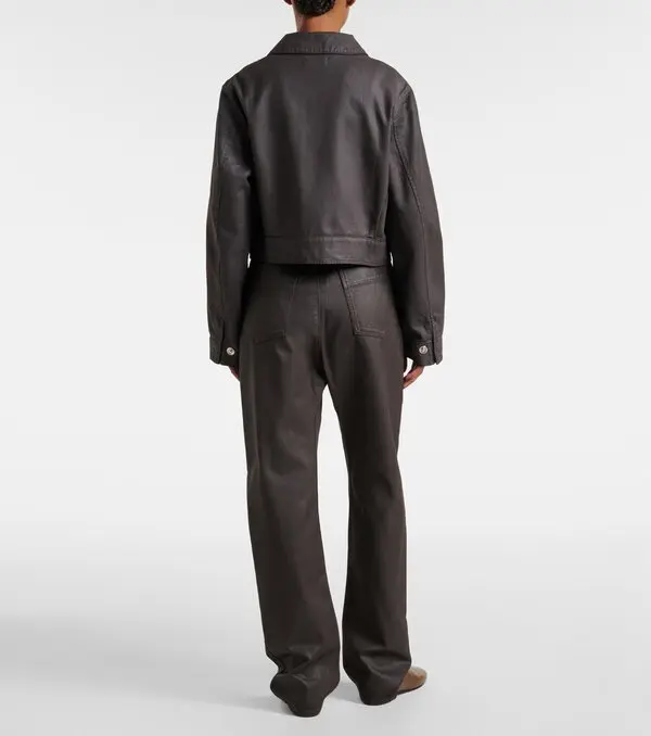 LEMAIRE Cropped Cotton Jacket