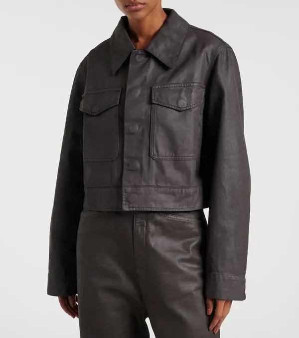 LEMAIRE Cropped Cotton Jacket