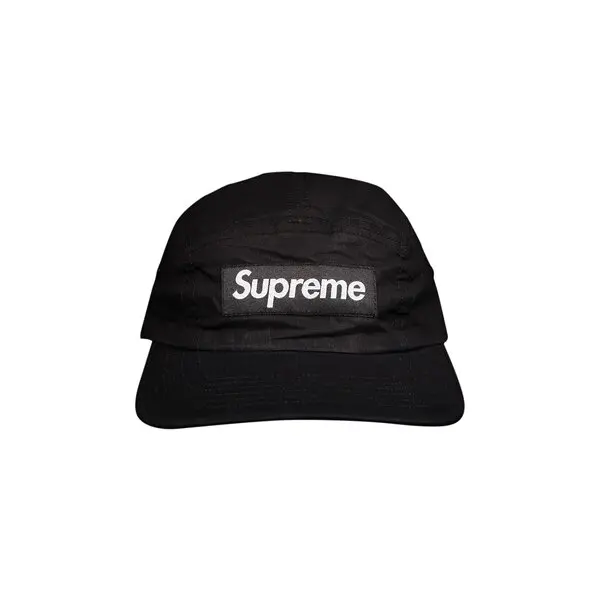 Supreme Dry Wax Cotton Camp Cap - Black