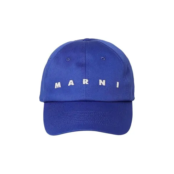 Marni Logo Baseball Cap - Blue