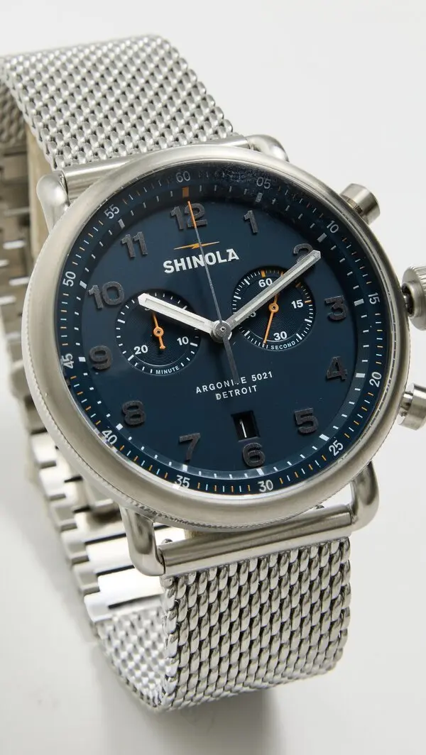 Shinola Canfield C56 Watch - Cntnetlblu