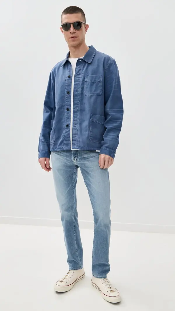 Ag Everett Slim Straight Jeans - Saltillo