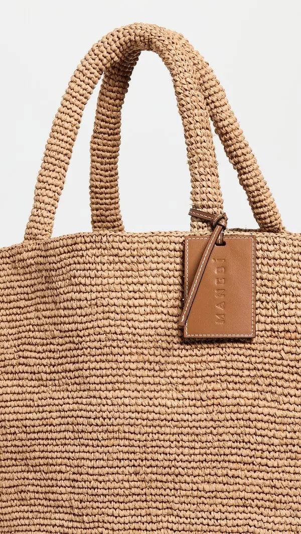 Manebí Raffia Tote