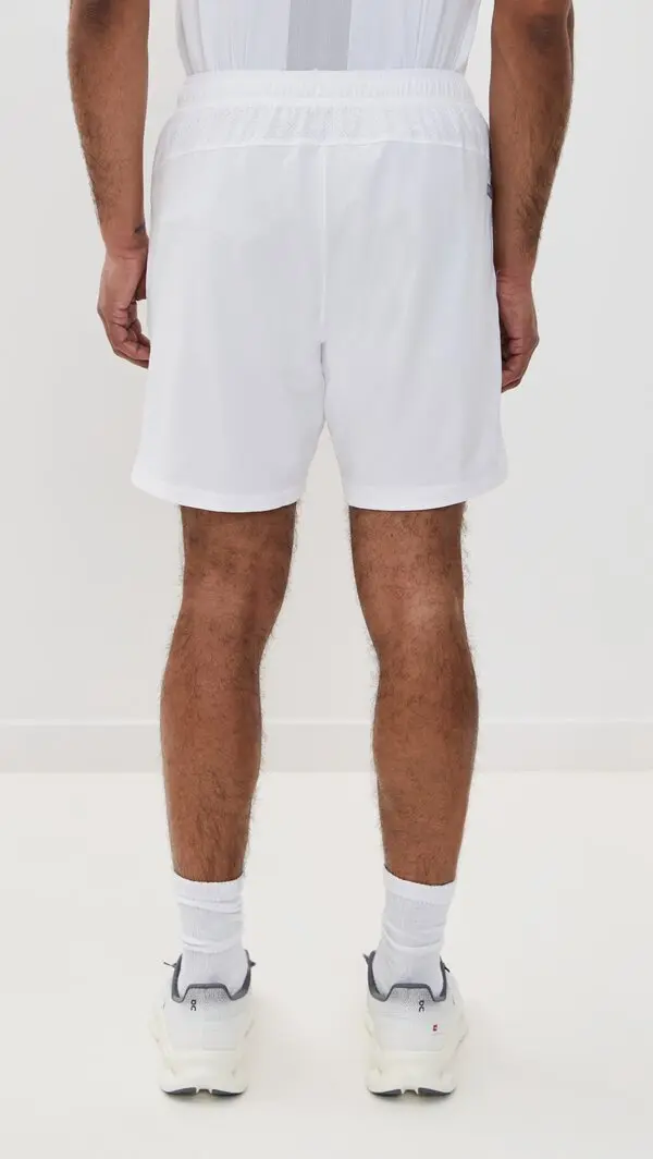 RHONE Backspin 7 Lined Shorts - White