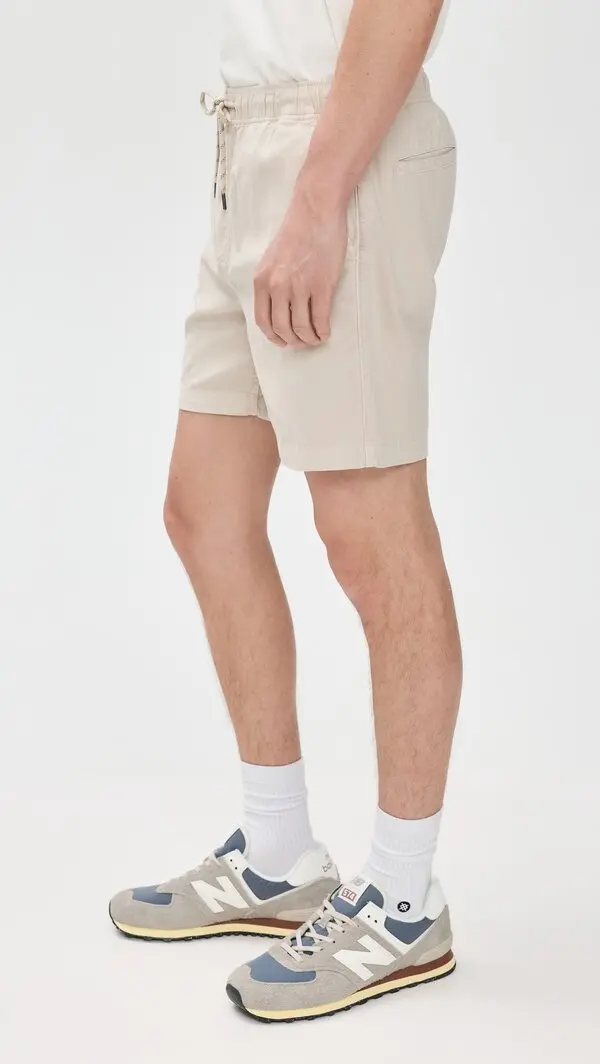 Faherty Brand Essential Drawstring Shorts - Stone