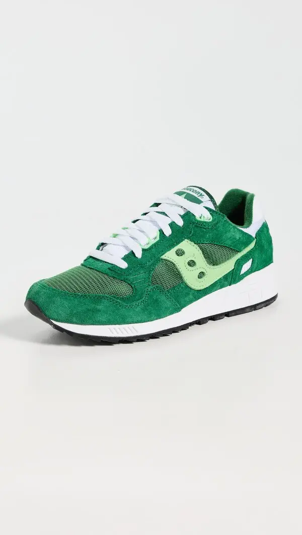 Saucony Shadow 5000 Sneakers - Green/white