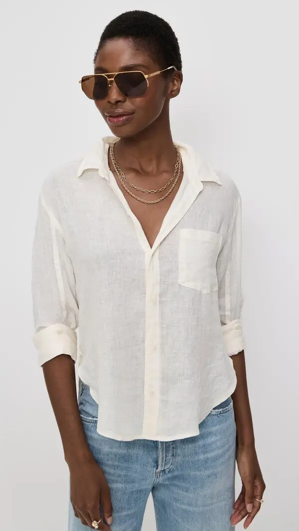 Citizens Of Humanity Kayla Shrunken Shirt
