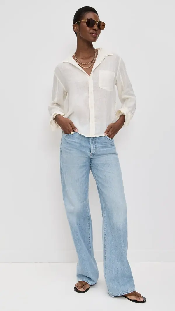 Citizens Of Humanity Kayla Shrunken Shirt