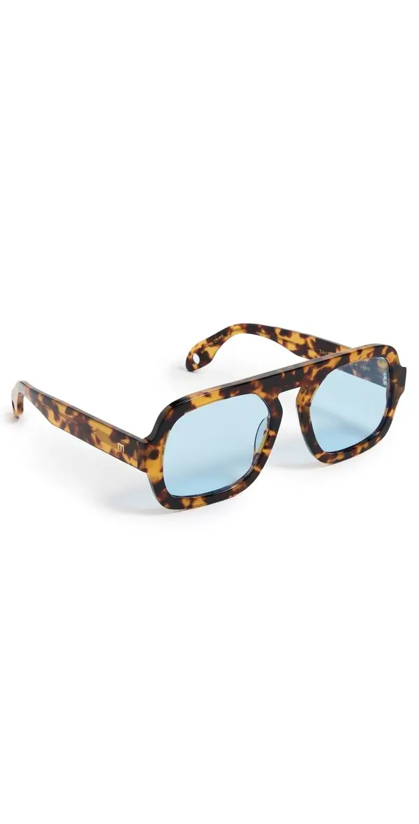 ELISA JOHNSON Jane Sunglasses - Brown Tortoise