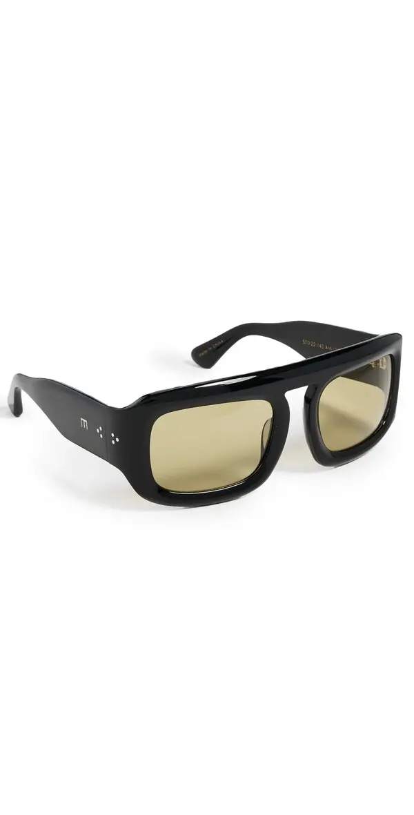 ELISA JOHNSON Aries Sunglasses - Gloss Black