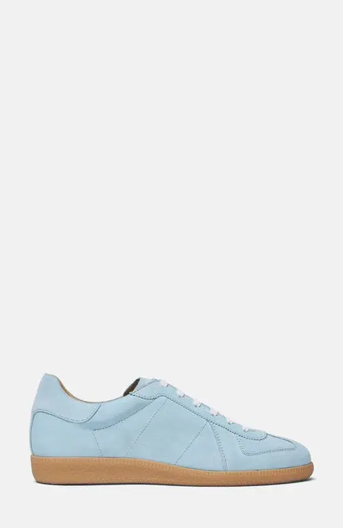 SCAROSSO Hans Low-top Sneakers - Light Blue - Suede