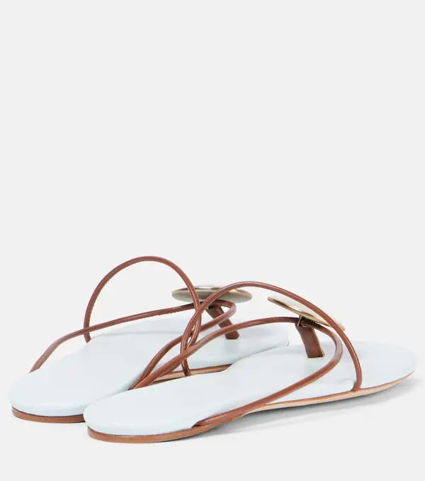 Christopher Esber Doma Embellished Leather Sandals