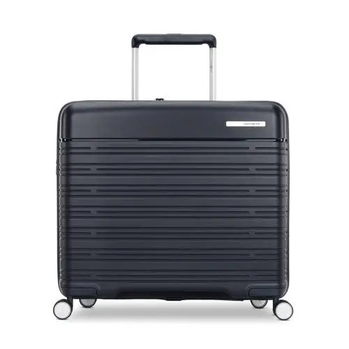 SAMSONITE Elevation Plus Medium Checked Glider Luggage - Midnight Blue