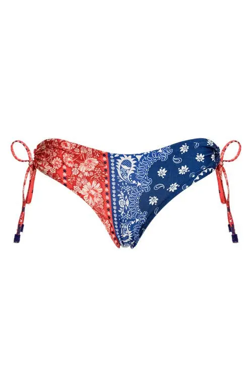 Agua Bendita Eda Atma Ruched Side Bikini Bottoms